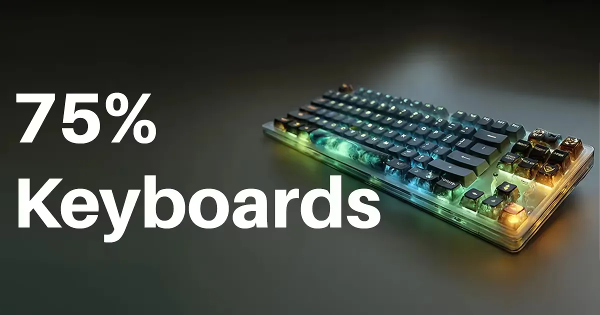 75% Keyboards South Africa – Compact Mechanical | Evetech