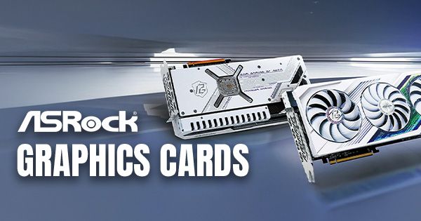 Buy ASRock Graphics Cards - Powerful GPUs for Gaming & Design