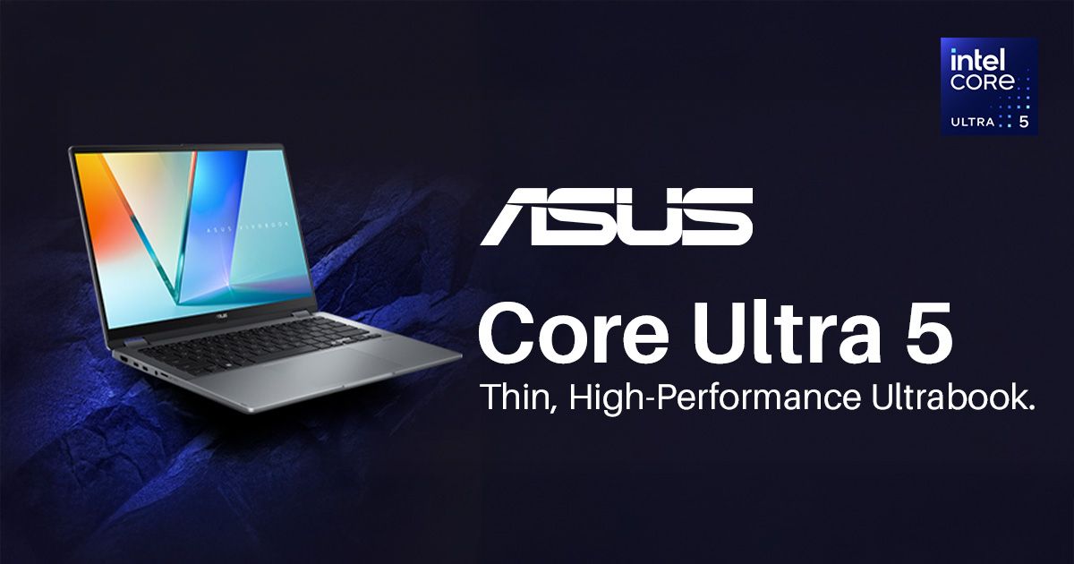 Asus Core Ultra 5 Laptops - Performance & Portability | Evetech