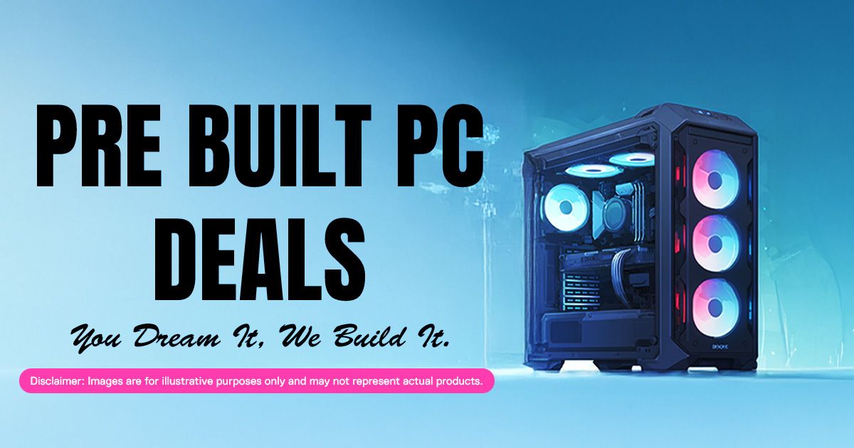 Best Pre Built PC Deals - Affordable High-Performance PCs