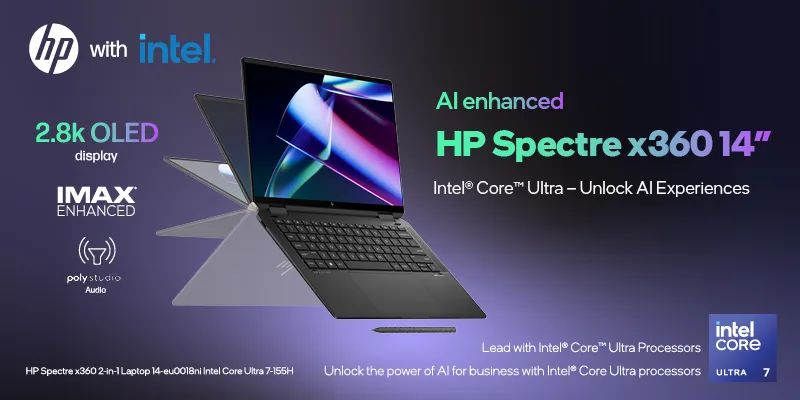 HP Spectre x360 Intel Core Ultra Laptops - Best Prices in South Africa