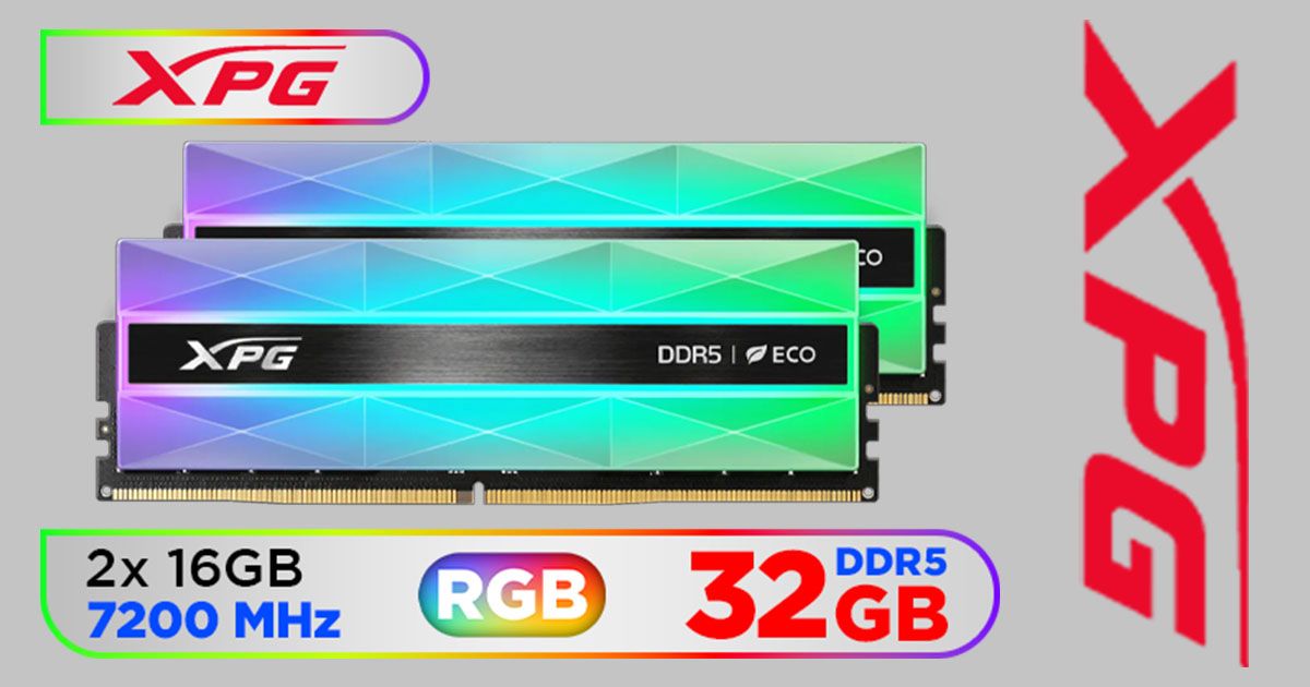 ADATA XPG Lancer Neon 32GB DDR5 7200MHz Desktop Memory | Evetech