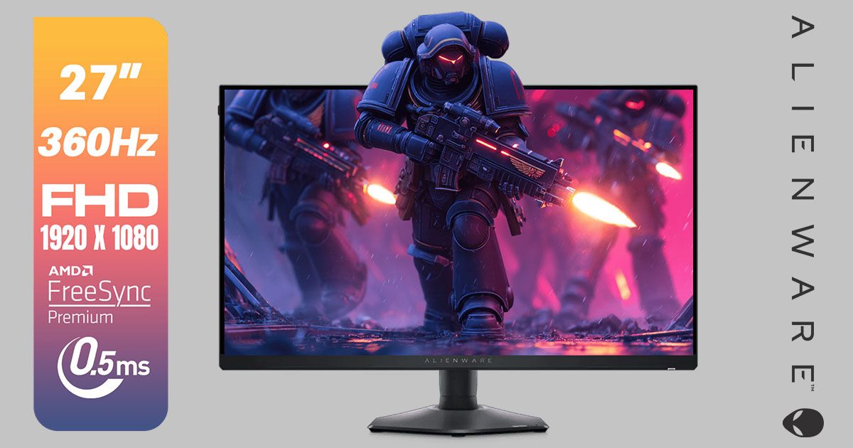 Alienware AW2724HF 27 360Hz Gaming Monitor - Unmatched Performance