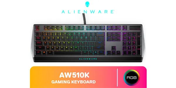 Alienware AW510K Low-Profile RGB Gaming Keyboard - Black | Ultimate ...