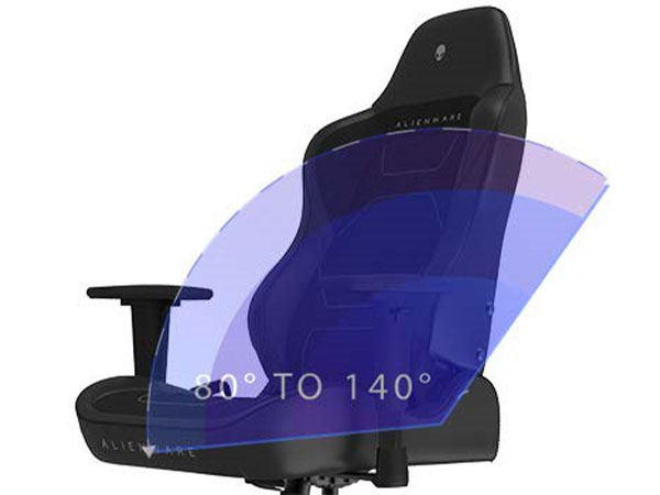 Alienware S3800 Comfort Gaming Chair - Ultimate Gaming Experience in Black