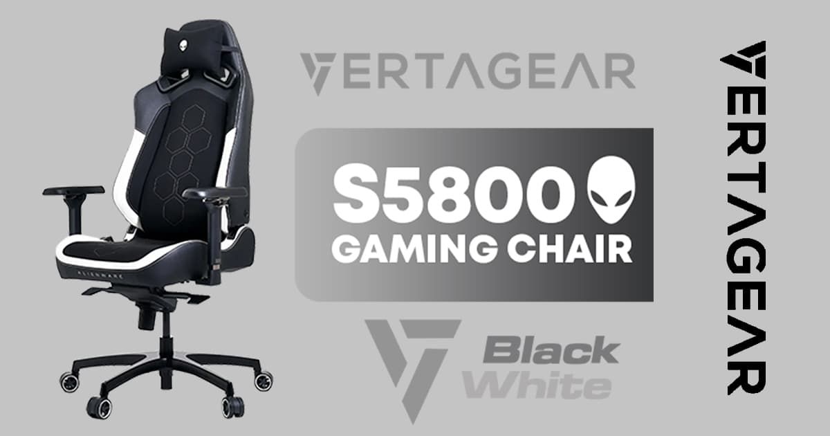Vertagear VG-S5800_AW Alienware S5800 Ergonomic Gaming Chair
