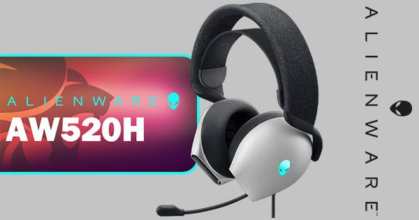 Alienware Wired AW520H Gaming Headset - Lunar Light | Premium Gaming ...