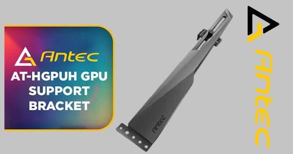 Antec AT-HGPUH GPU Support Bracket - Black Strength & Stability