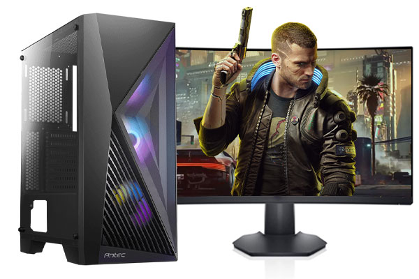 Intel 12th Gen Core i3 12100F RX 6500 XT 4GB Budget Gaming PC
