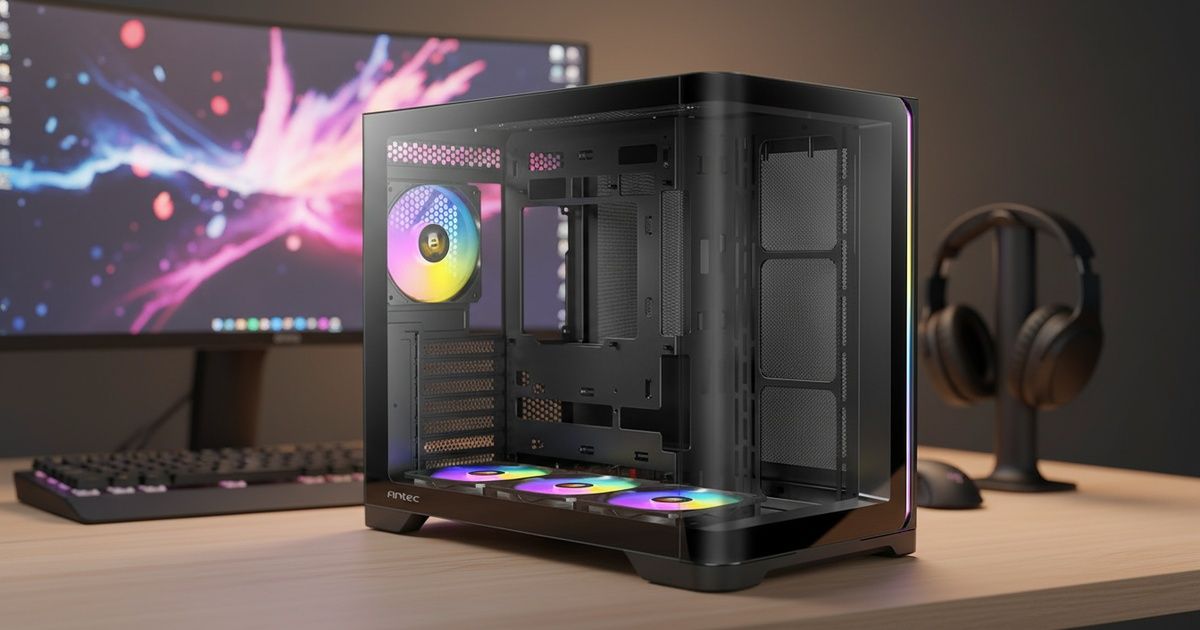 Antec C5 Curve ARGB Mid-Tower Gaming Case | Evetech