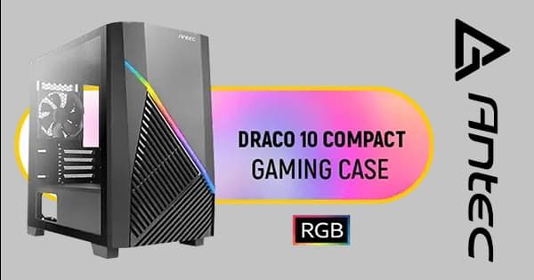 Antec Draco 10 Compact Gaming Case - Perfect for Gamers | Evetech