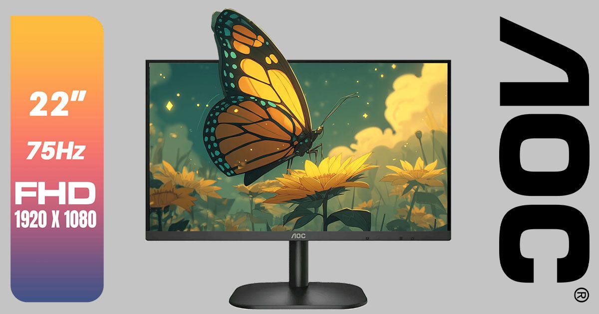 AOC 22B2HN 21.5" Full HD Monitor 75Hz VA