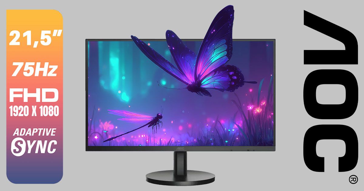 AOC 22B3HM Full HD LED Monitor | Stunning Visuals & Performance