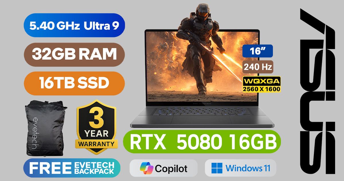 ASUS ROG Zephyrus G16 GU605CW RTX 5080 - Ultimate Gaming Laptop With ...