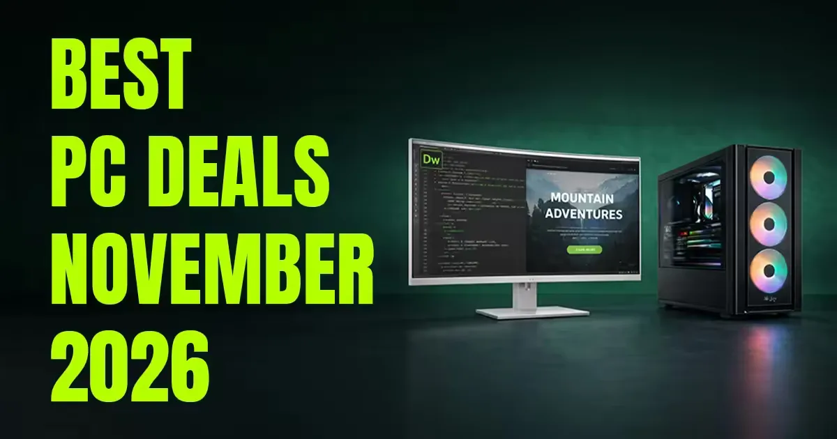 Best PC Deals Nov 2026 – Top Desktop & Laptop Offers | Evetech
