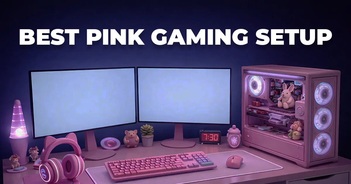 Pink Gaming Setup - Best Pink PC Gear SA | Evetech