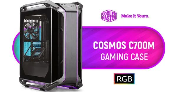 Cooler Master Cosmos C700M Gaming Case - Ultimate Customization & Cooling