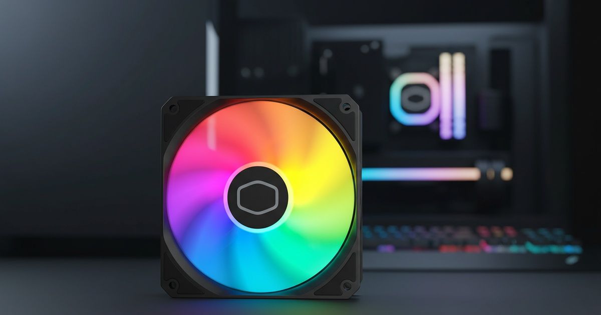 [OPEN BOX] Cooler Master MF120 Lite ARGB Fan — 1750 RPM, Quiet | Evetech