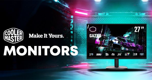 Buy Cooler Master Monitors - Crisp Displays for Gamers & Professionals