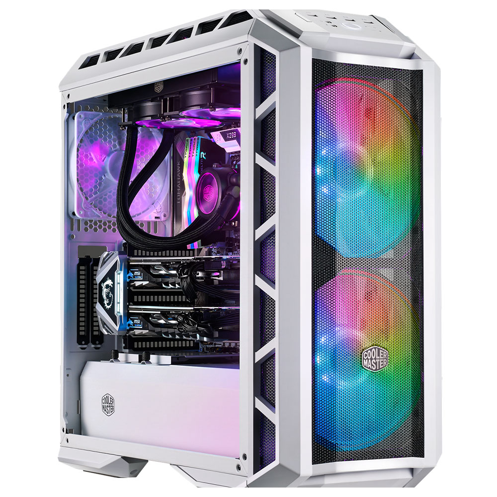 CoolerMaster Mastercase H500P Gaming Case - White | Ultimate Cooling ...