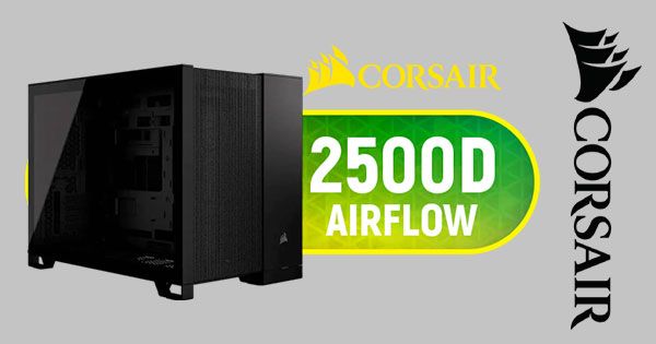 Corsair 2500D AIRFLOW Mid-Tower Dual Chamber PC Case
