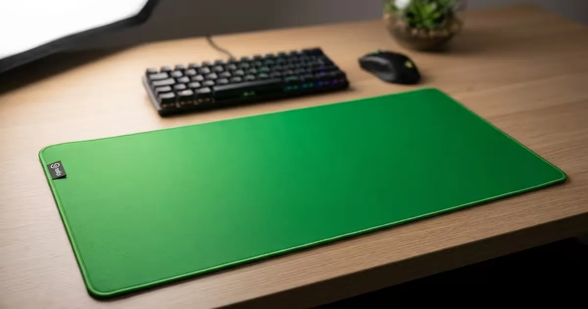 Corsair Elgato Green Screen Mouse Mat XL Chroma Key Desk Pad | Evetech