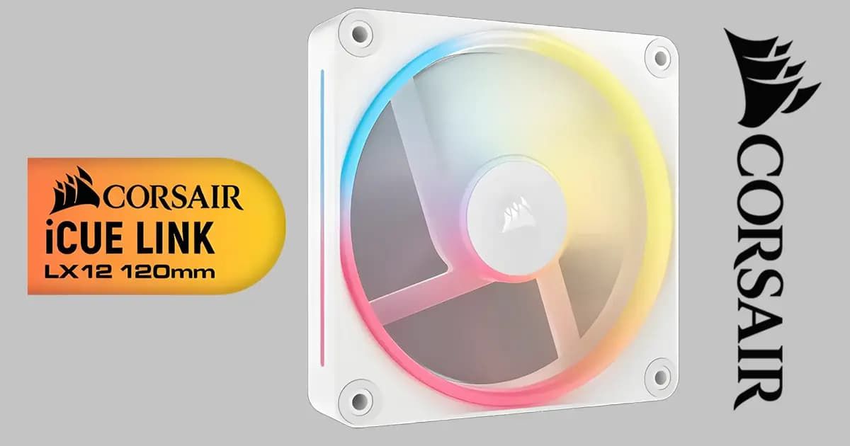 Corsair iCUE LINK LX120-R RGB 120mm PWM Fan - Ultimate Cooling Solution