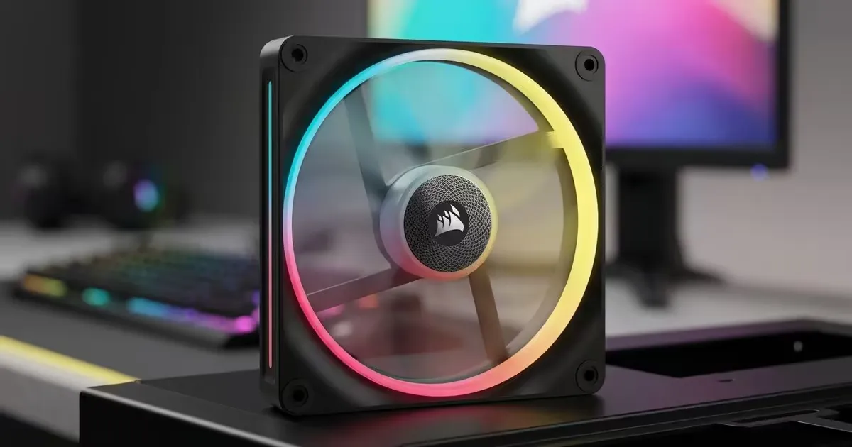 Corsair iCUE LINK LX140-R 140mm RGB Reverse PWM Fan | Evetech