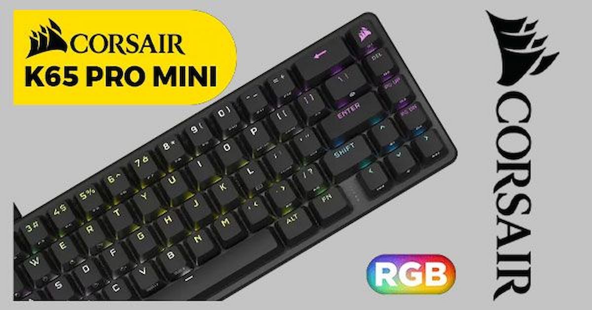 Corsair K65 PRO Mini RGB OPX 65% Mechanical Keyboard