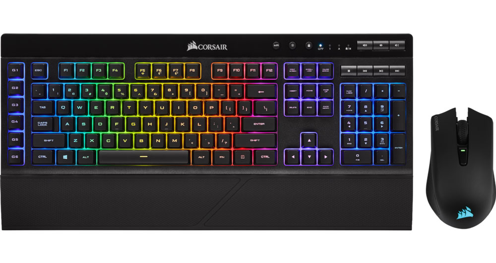 Corsair keyboard and mouse store