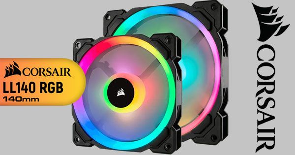 Buy Corsair LL140 RGB Fans Twin Pack - OPEN BOX | Enhance Your PC Cooling