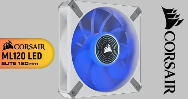 CORSAIR ML120 LED Elite CO-9050128-WW 120mm Blue LED Fan