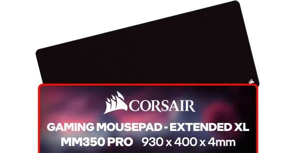 Corsair MM350 PRO Mouse Pad - Extended XL - Black