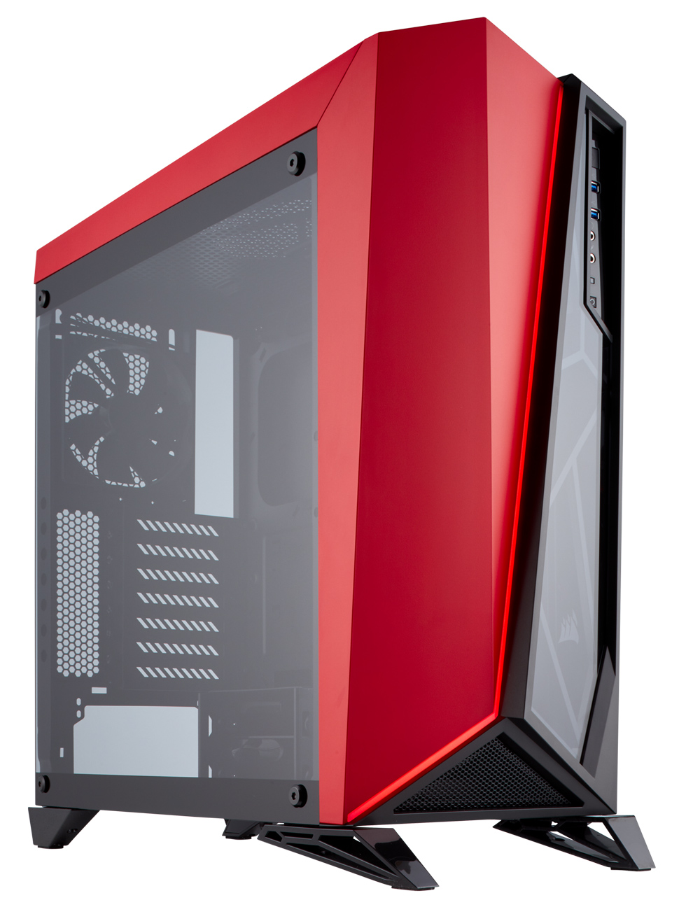 Corsair SPEC-OMEGA PC Case Black Red