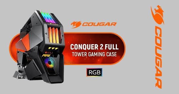 Cougar Conquer 2 Gaming Case - Ultimate Gaming PC Enclosure