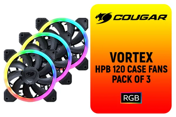 Cougar Vortex RGB HPB 120 PWM HDB Cooling Kit - Best Deal - South ...