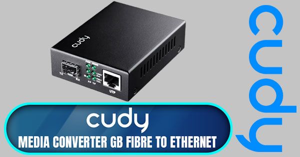 Cudy MC220 Gigabit Media Converter – Fiber to Ethernet 10/100/1000