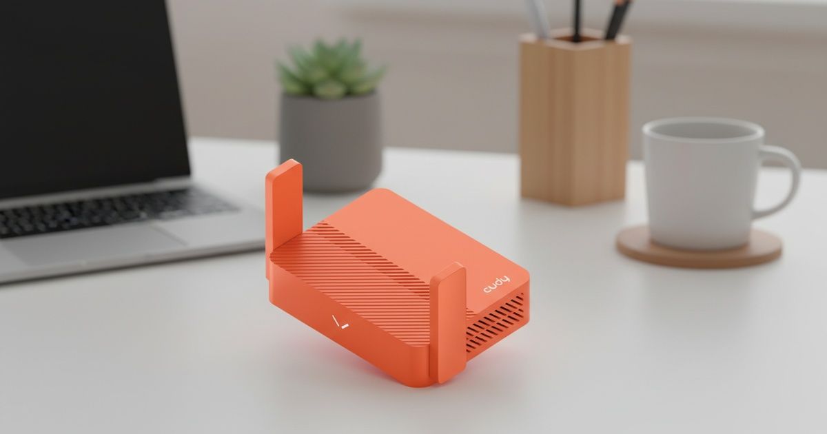 CUDY AC1200 TR1200 Wi-Fi 5 VPN Travel Router | Evetech