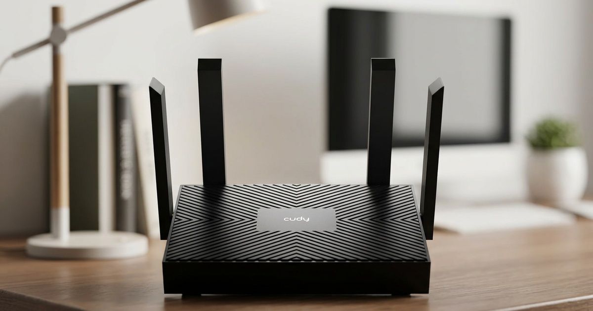 Cudy WR1500 AX1500 Mesh WiFi 6 Router — Dual‑Band, 4 Gigabit | Evetech
