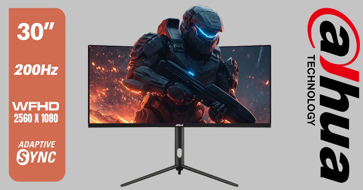 Dahua 30" Ultrawide WFHD 200Hz 1ms Gaming Monitor