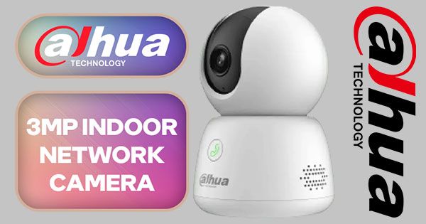 Dahua DH-H3B 3MP Indoor PT Camera — Wi‑Fi 6 & Smart Call