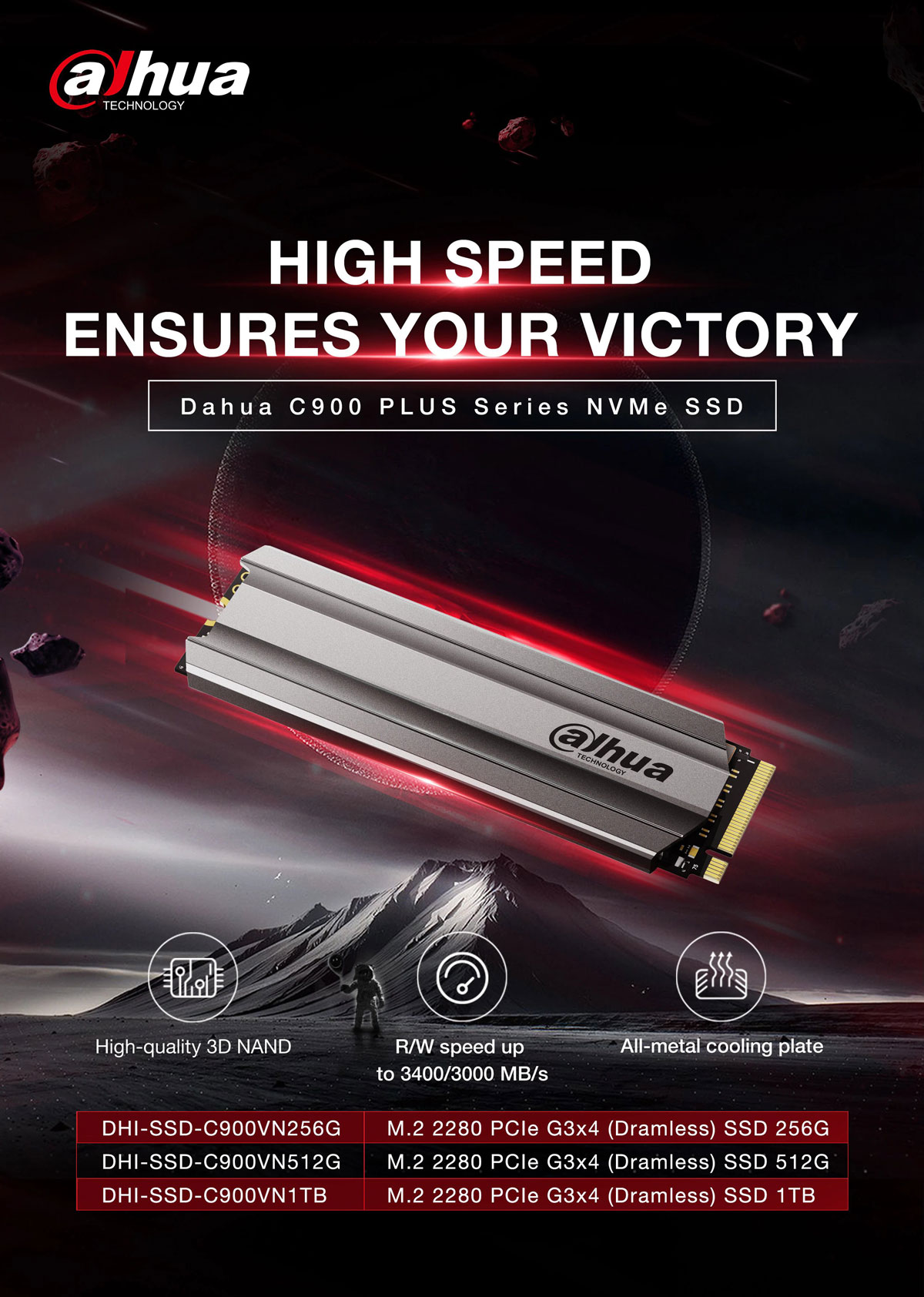 Dahua C900 PLUS NVMe M 2 SSD 1TB