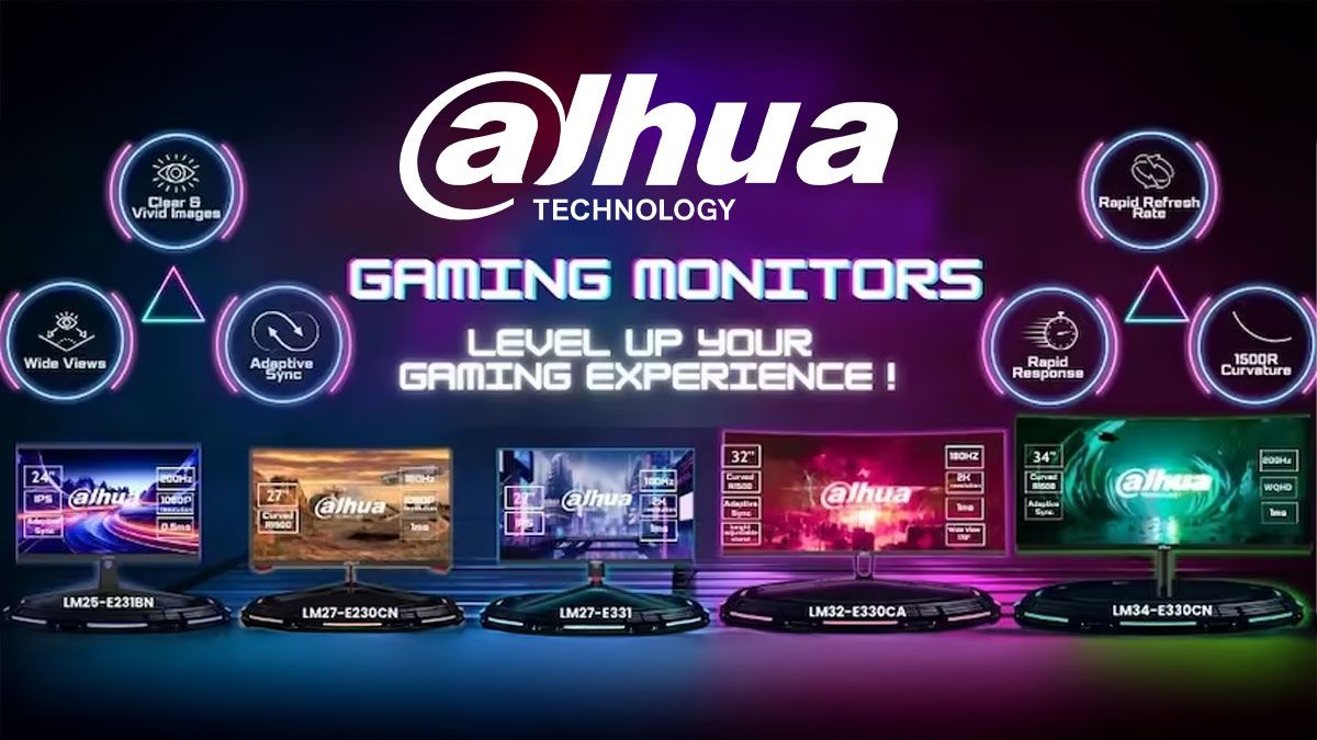 Dahua Gaming Monitors – Immersive Displays for Serious Gamers