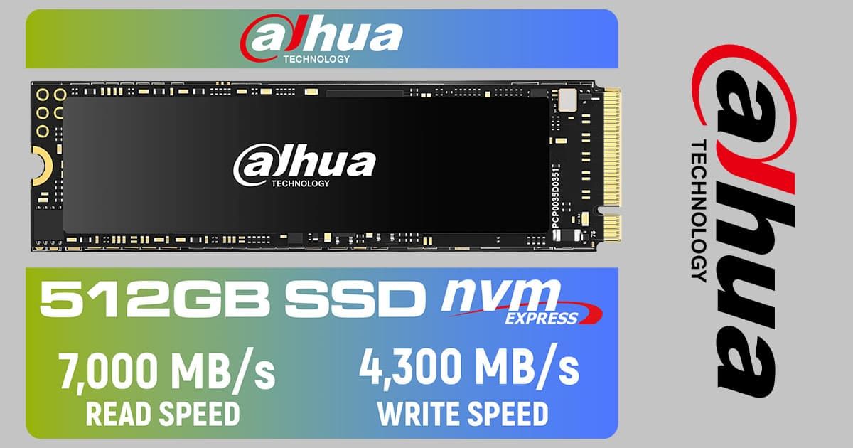DAHUA DHI-SSD-C970VN512G 512GB PCIe Gen4x4 NVMe SSD