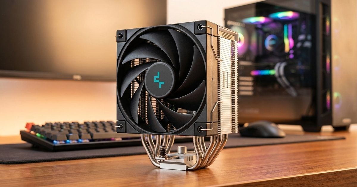 [OPEN BOX] Deepcool AK500S DIGITAL SE CPU Cooler — Low-Profile RGB