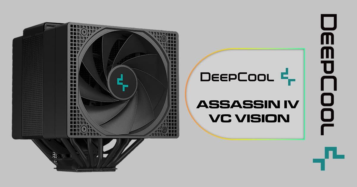 DeepCool Assassin IV VC Vision CPU Air Cooler — High‑Performance, Quiet
