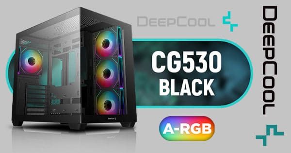 DeepCool CG530 4F Gaming Case - Ultimate Cooling Solution