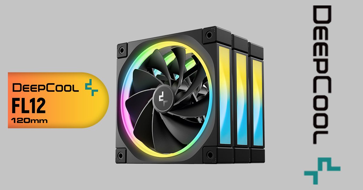 DeepCool FL12-3IN1 RGB Fans — Optimized Cooling Performance