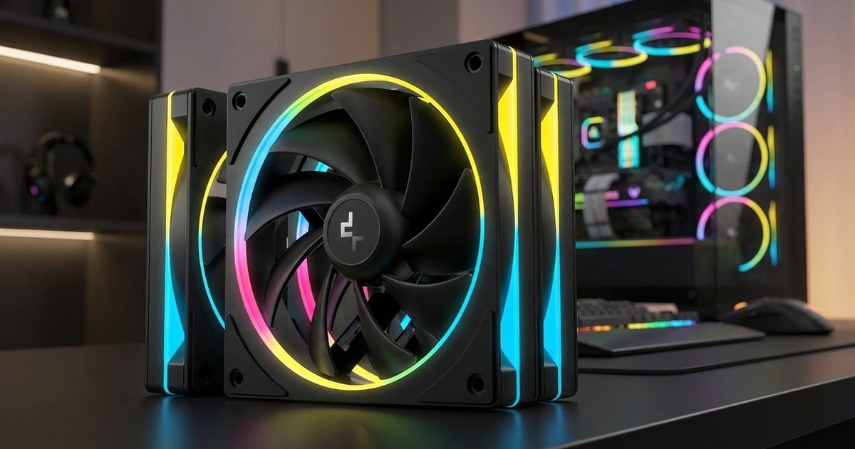 Deepcool FL12 SE 3IN1 ARGB 120mm Case Fan - Quiet PWM | Evetech