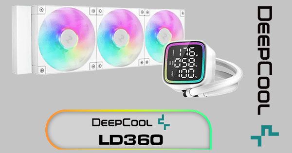 DeepCool LD360-WH 360mm White Liquid CPU Cooler